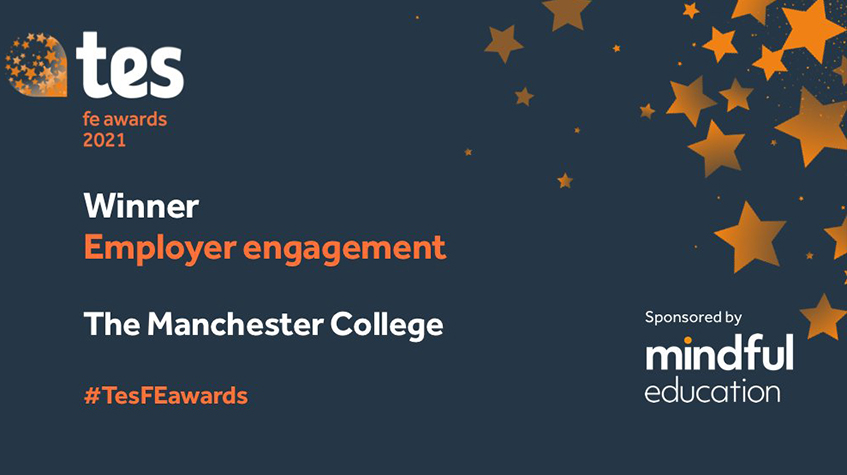The Manchester College wins at the TES FE Awards